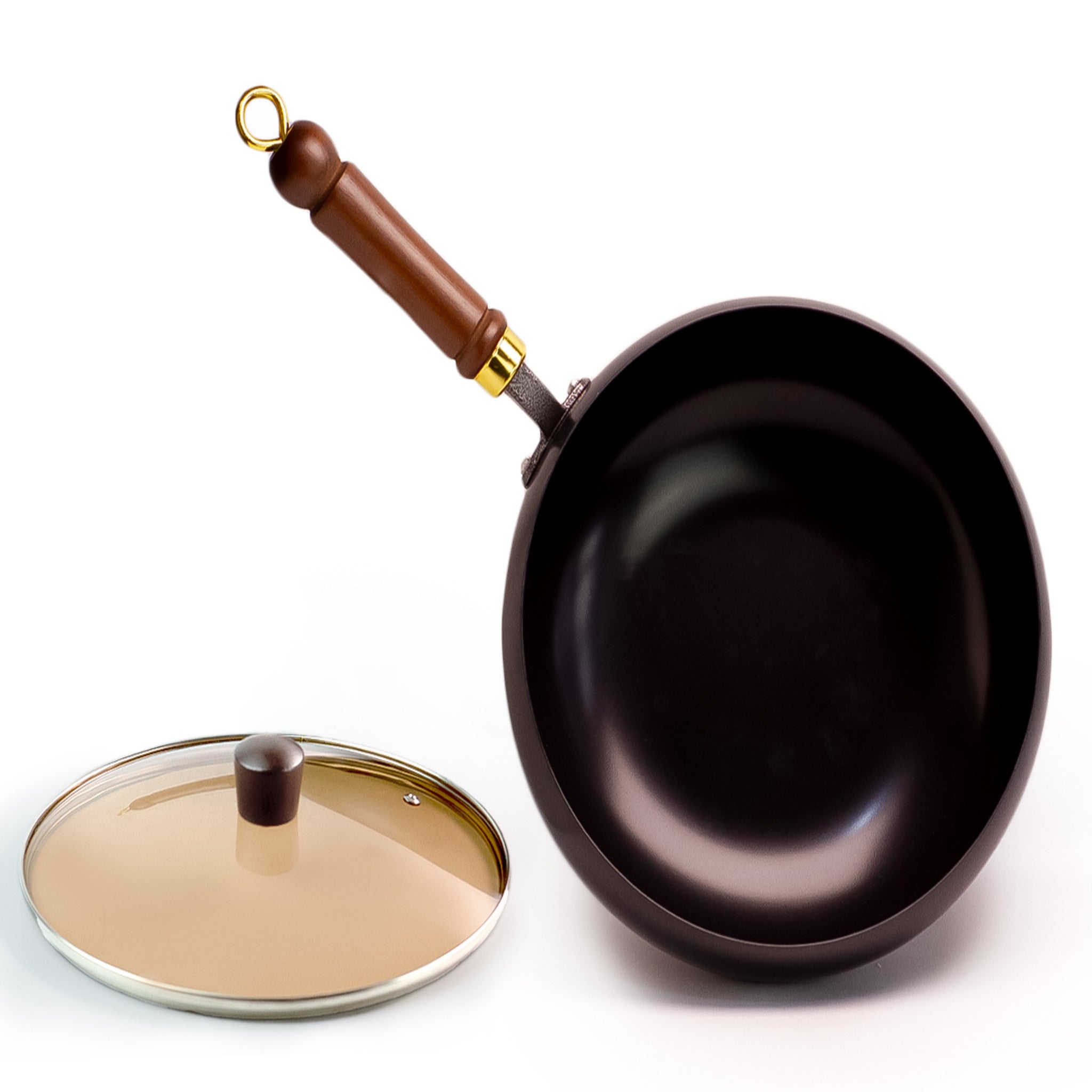 Wok Bang Pre-Seasoned Pot Belly Carbon Steel Wok